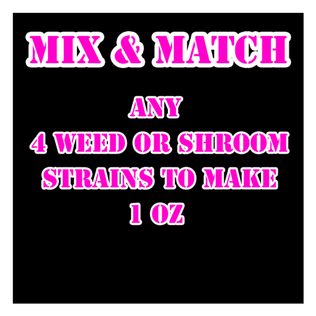 Mix & Match 4 Weed Strains to Make an Oz for $150 | West Coast Green ...