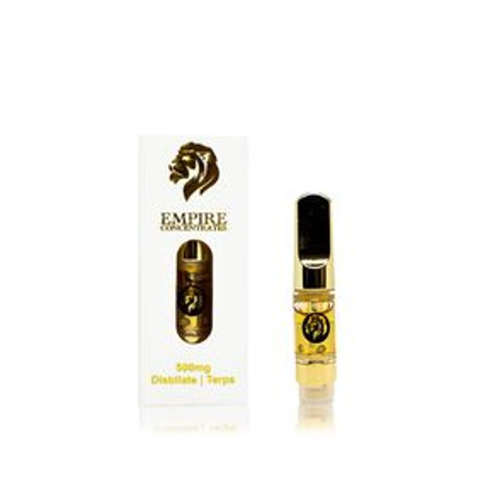 Thin Mint 500mg Pure Thc Distillate Vape Cartridge by Empire | Cafe 350 ...