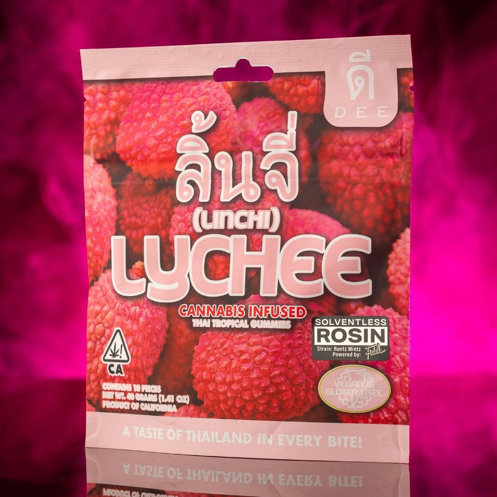 Dee Thai | Lychee | Gummies | Dee Thai | Leafythings