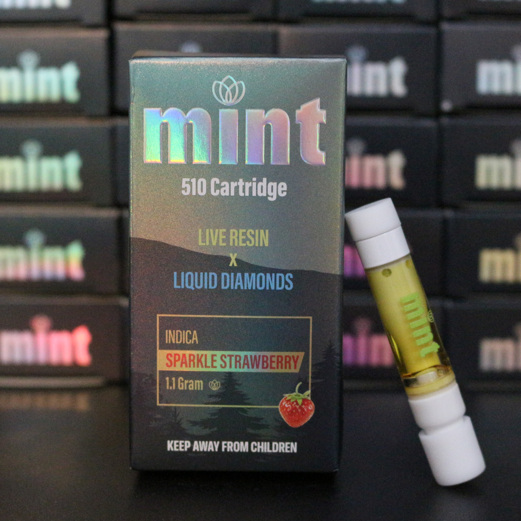 Mint | 1.1g Cart - Click for Selection - Live Resin & Liquid Diamonds ...