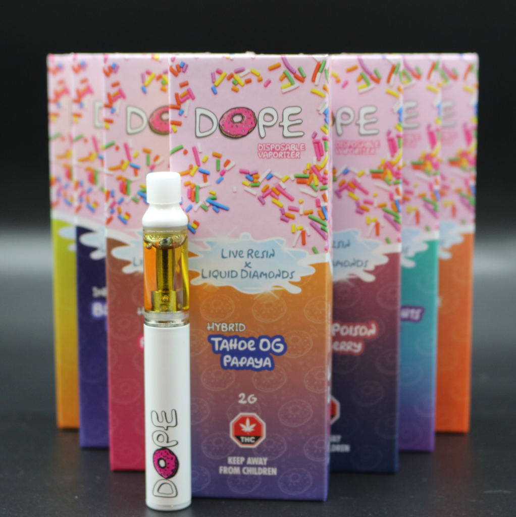 Dope | 2g Tahoe Og Papaya Disposable Pen - Live Resin & Liquid Diamonds | Quality Kings ...