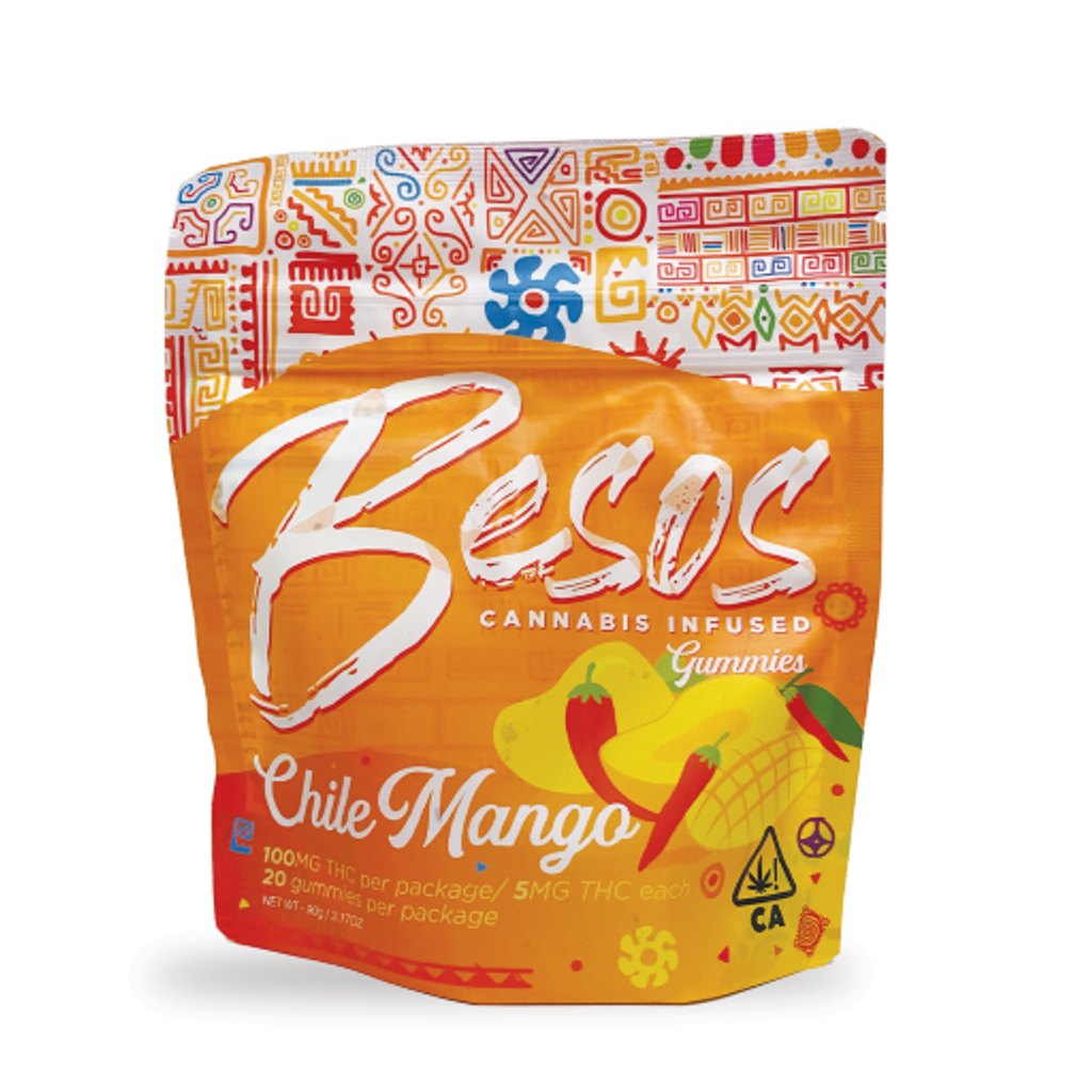 Besos - Chile Mango Gummies 100mg | Haven Cannabis Marijuana and Weed ...