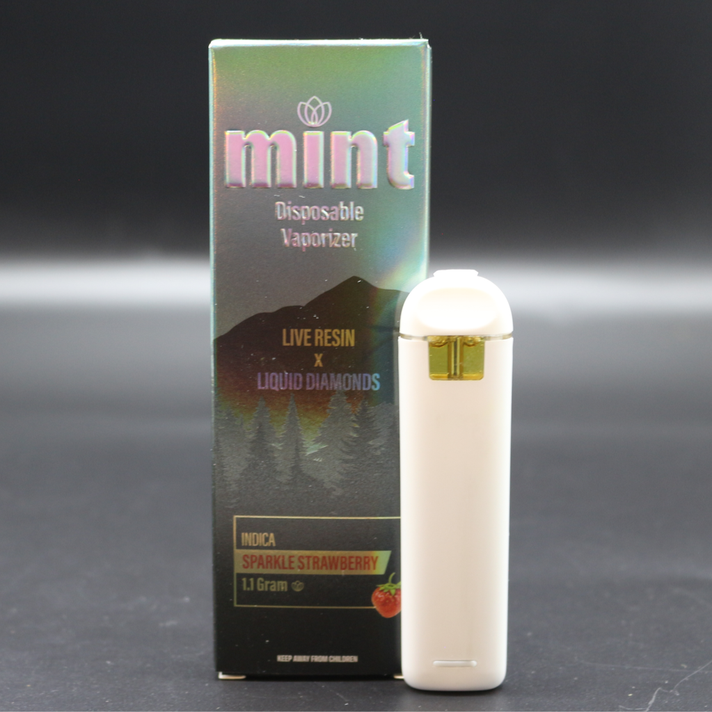 Mint 1.1g Disposable- Fuzzy Peach (live Resin X Liquid Diamonds) | the ...