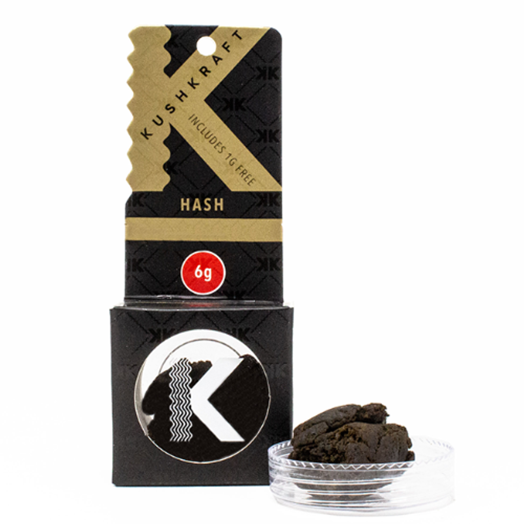6g Amg Afghan Hash | Kushkraft | Leafythings