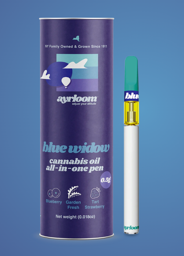 Blue Widow .5g All-in-One Vape | Ayrloom | Nyc Bud | Leafythings