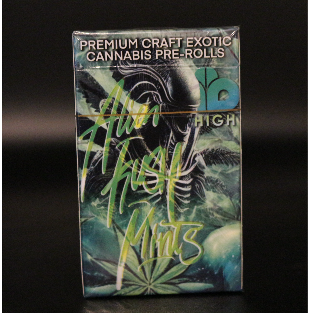 Ib High Pre-Rolls - Alien Kush Mints - 10 X 1g | Quality Kings ...
