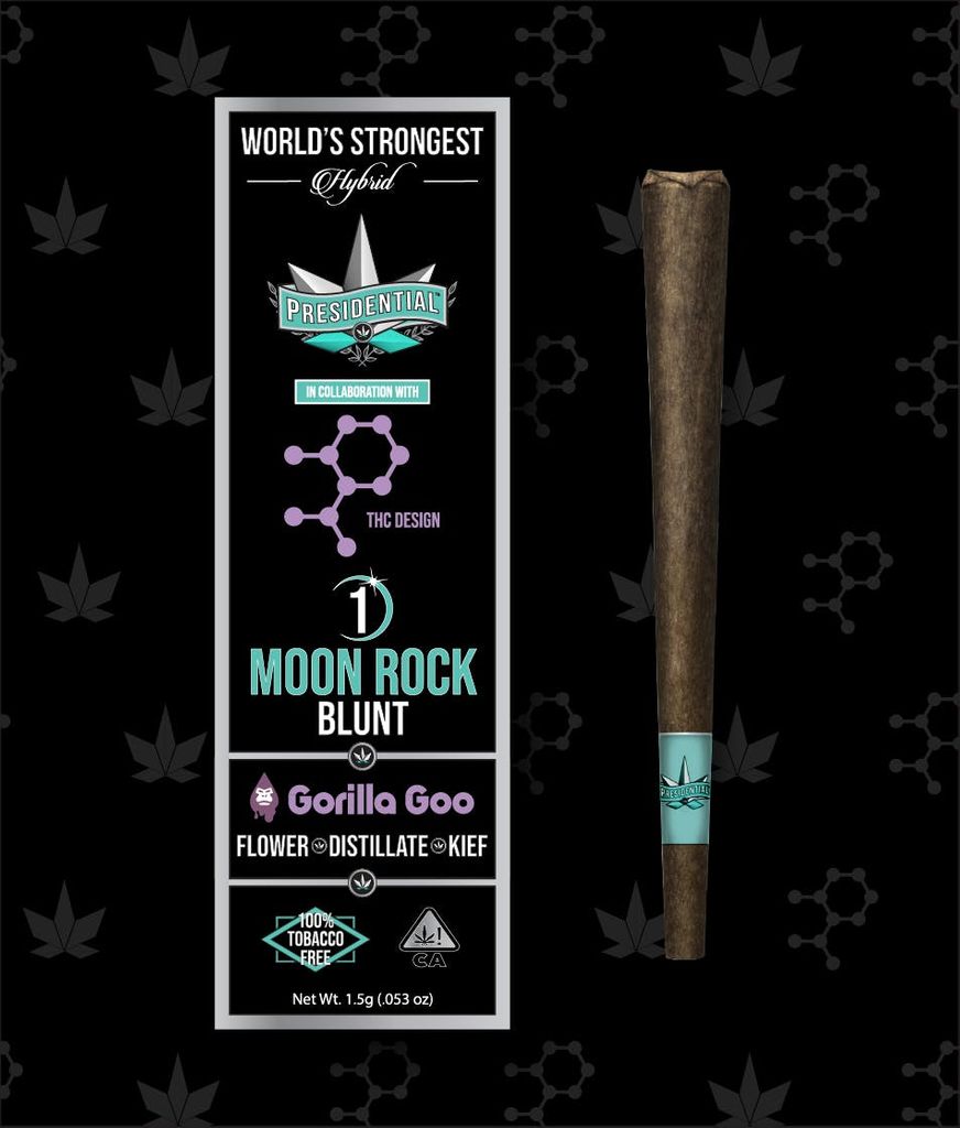 Presidential Moon Rock Blunt - Gorilla Goo(1.5g) | Presidential ...