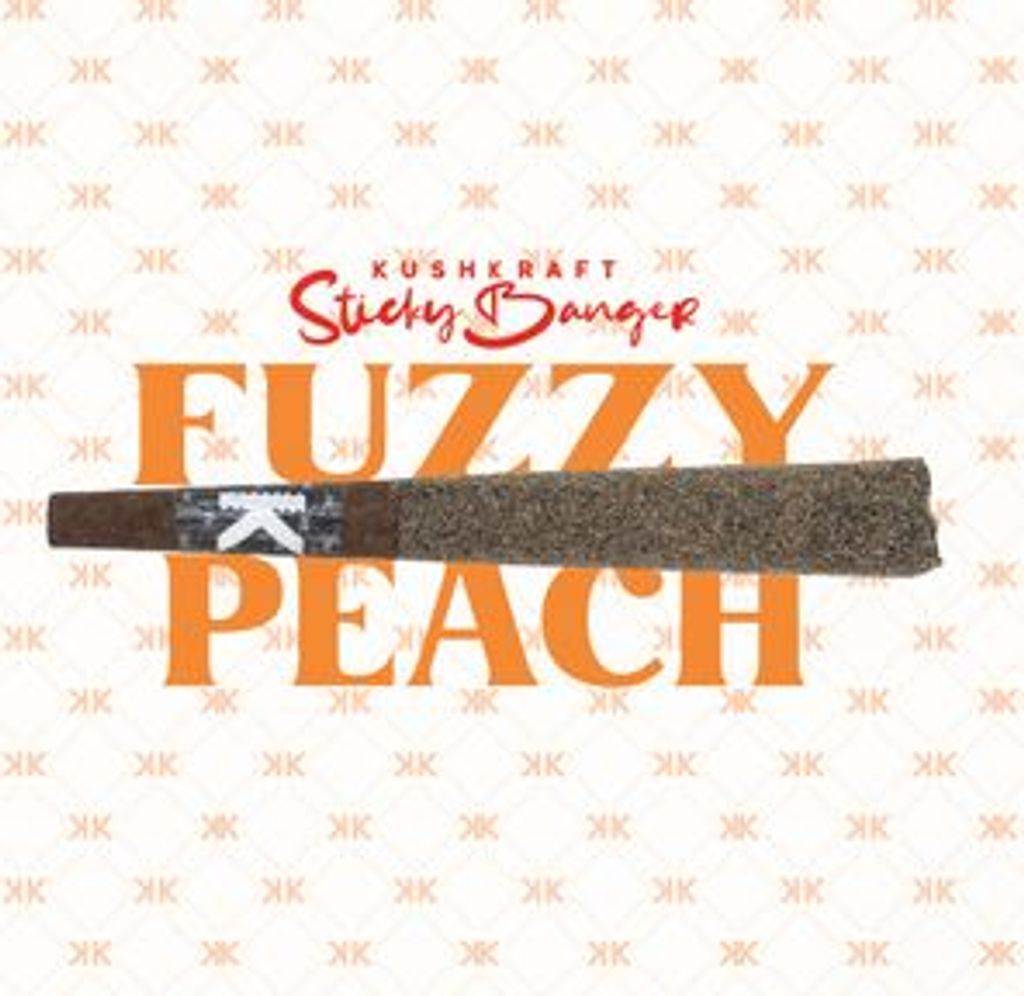 1 X 1g Shatter Infused Blunt Hybrid Fuzzy Peach by Kushkraft | Cafe ...
