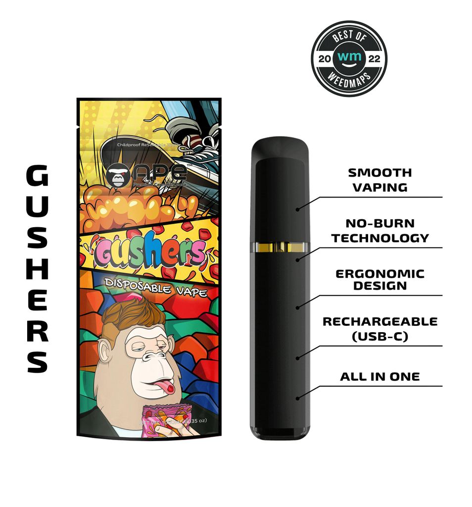 Gushers (indica) — 1g Ape Disposable Vape | Magic Stick | Leafythings