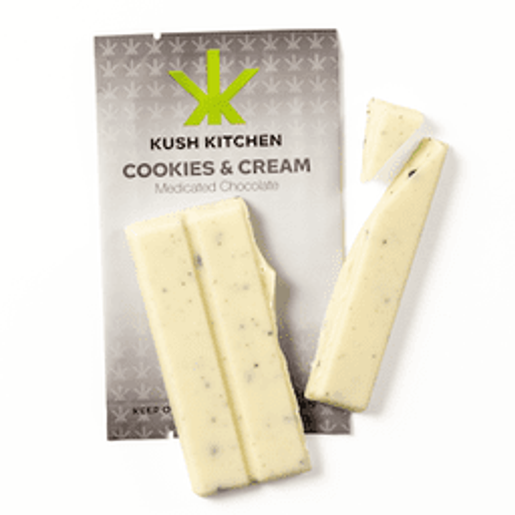200mg Cookies & Cream Bar by Kush Kitchen | Cafe 1321 St Clair W ...