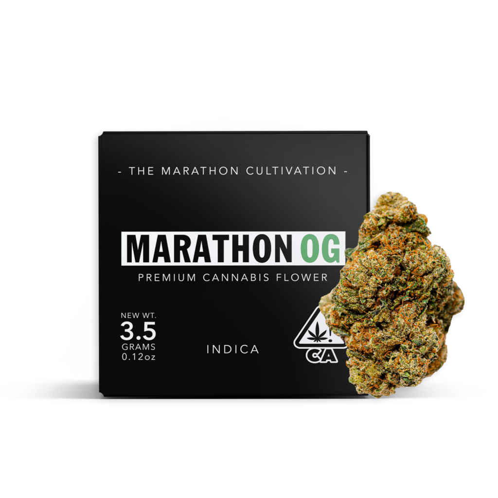 The Cure Company - Flower - Marathon Og - 3.5g | the Chronic | Leafythings