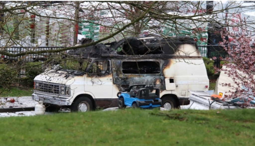Man Dead, Woman Suffers Burns in Vancouver Camper Van Fire Blogs
