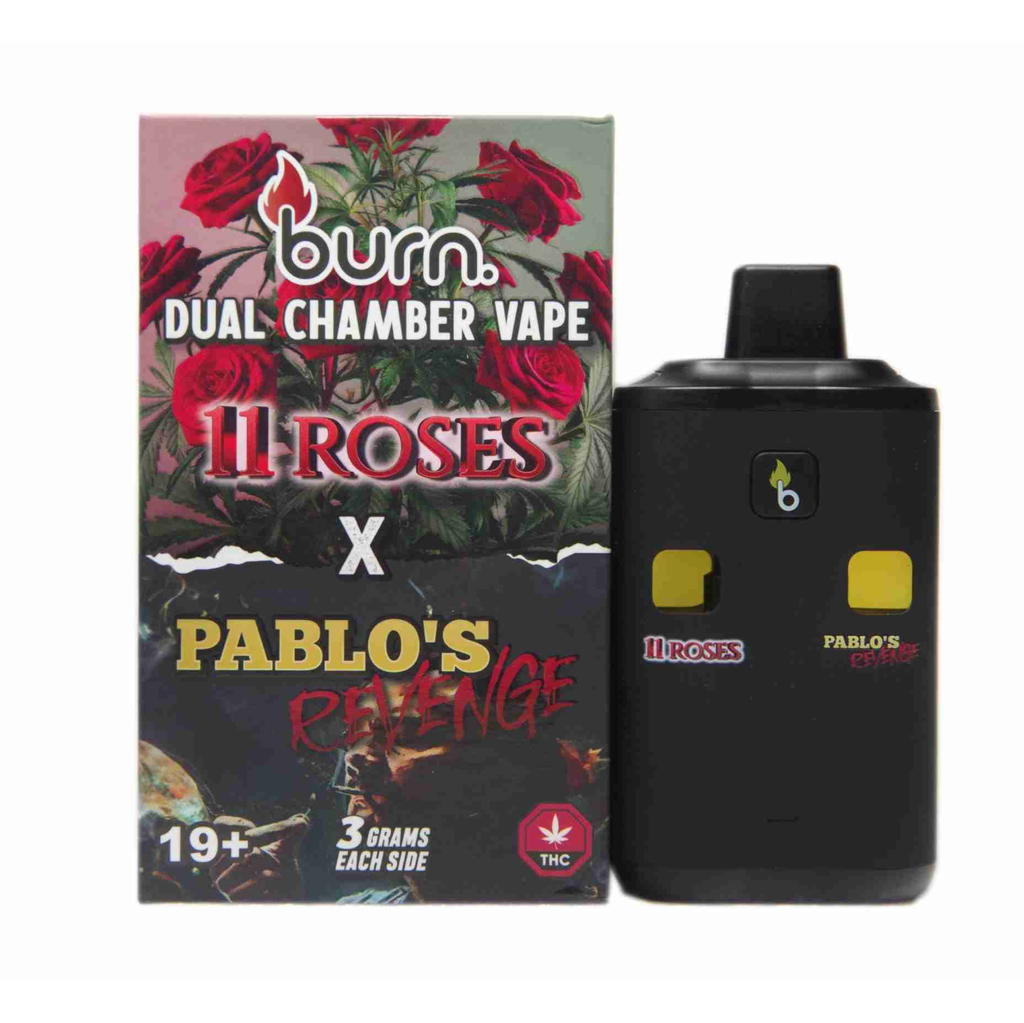 6 Gram Dual Chamber Burn Disposable – 11 Roses + Pablo’s Revenge (3+3 ...