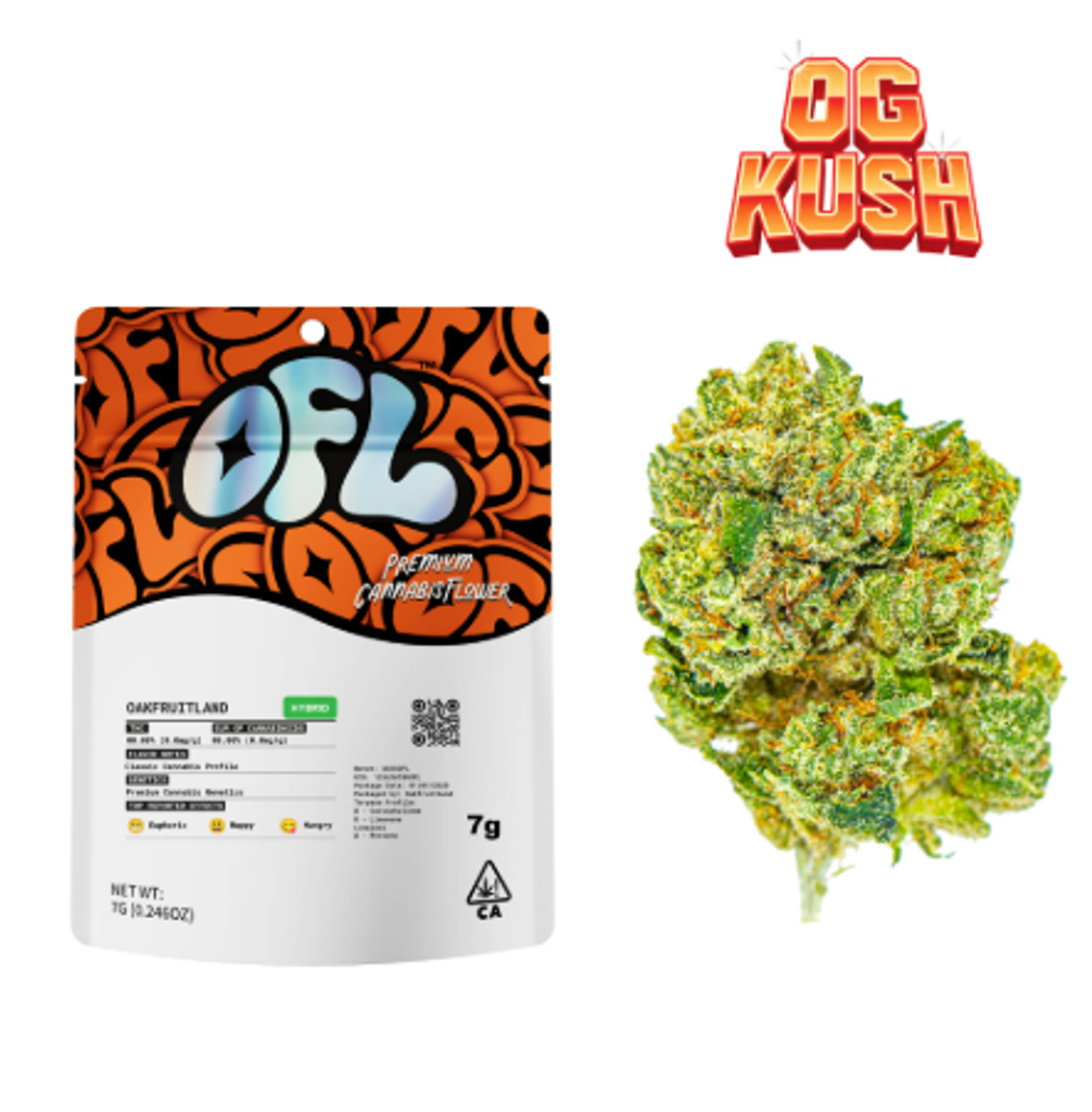 Oakfruitland - Flower - Og Kush - 7g | the Chronic | Leafythings
