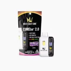 West Coast Cure - Disposable - Granddaddy Purple - Cure Bar 2.0 - 1g ...
