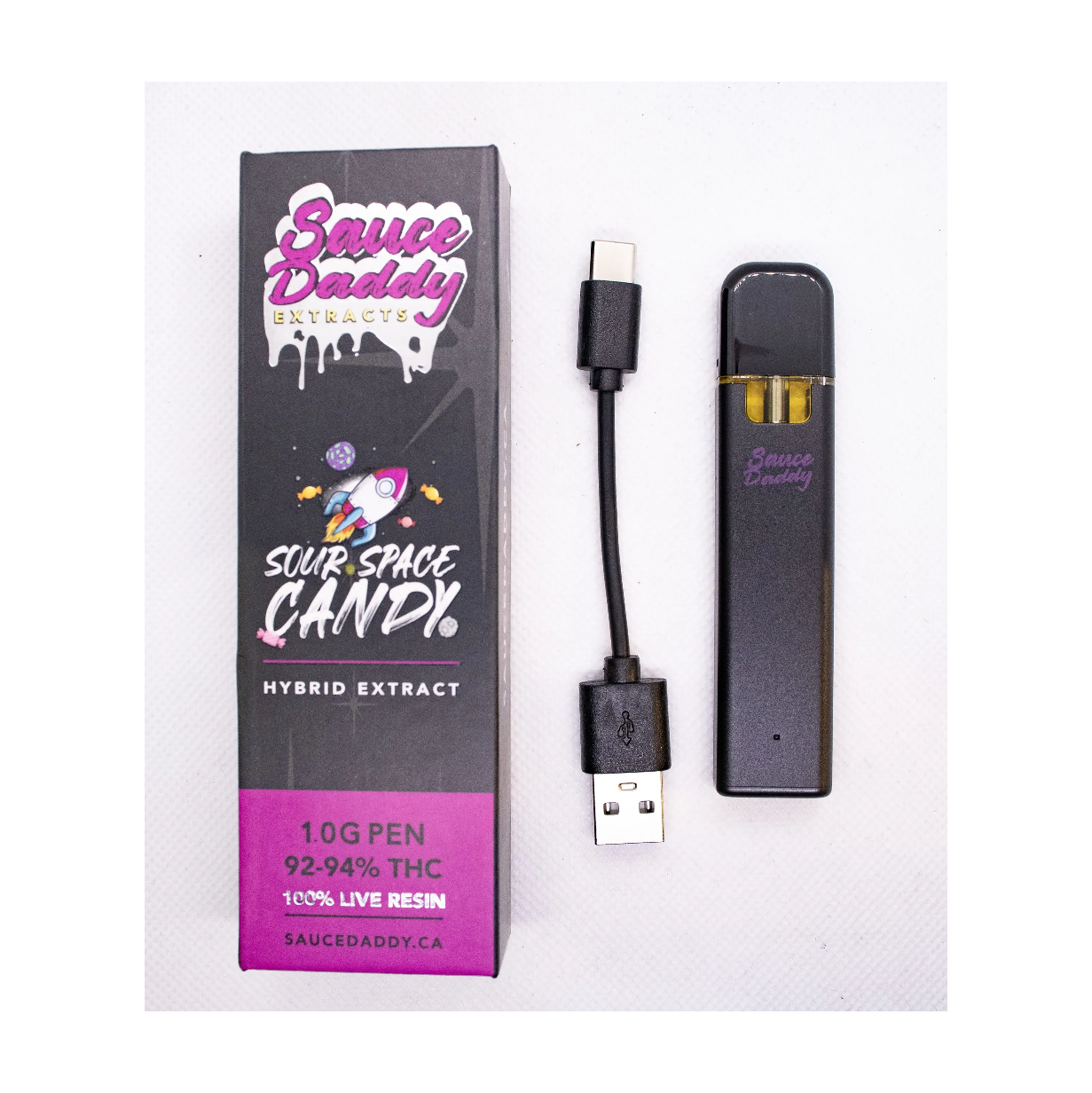 Sauce Daddy Live Res Pens 1 Gram | Go Bananas | Leafythings