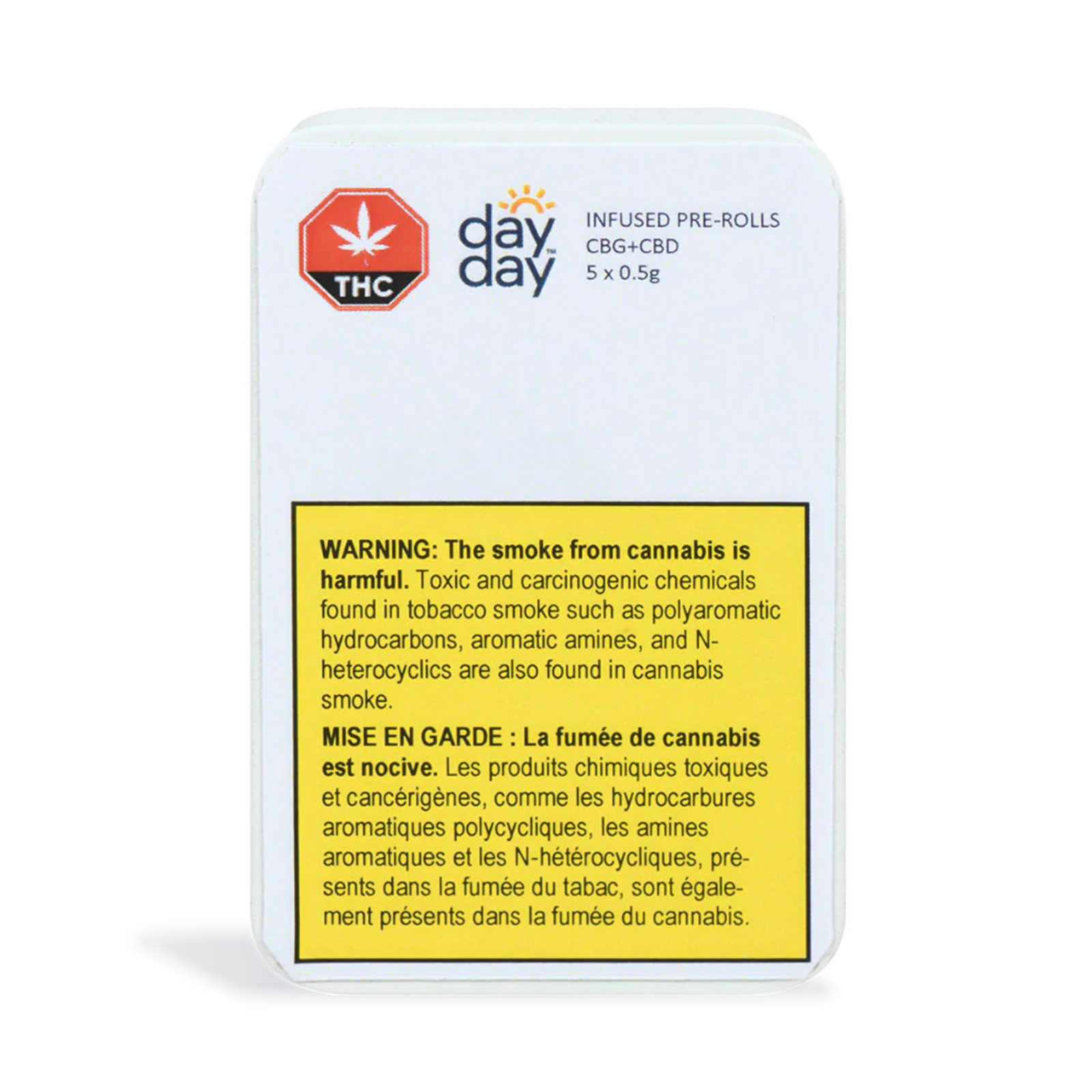 Cbg+cbd Infused Pre-Roll 5-Pack | 2.5g | Highlife Cannabis Co - Hanmer ...